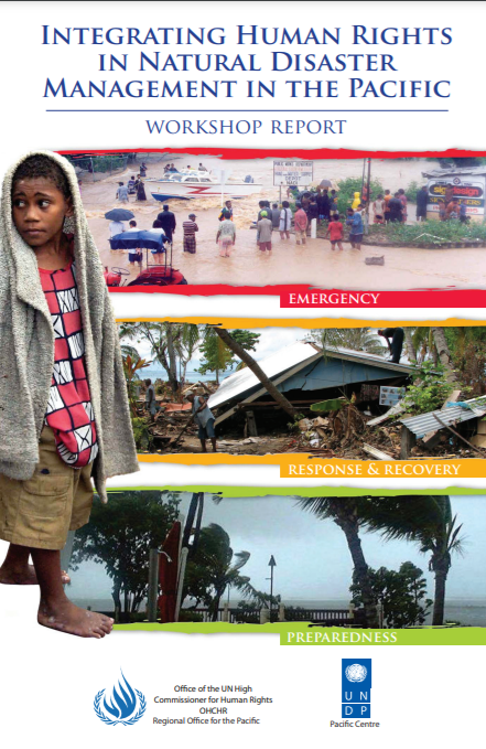 Integrating human rights in natural disaster management in the Pacific ...