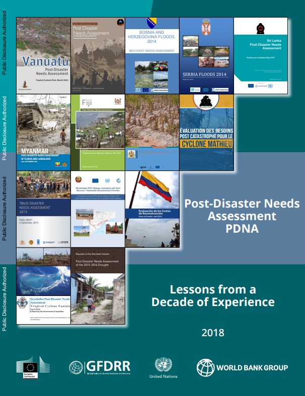 Post-disaster needs assessment guidelines: Volume A | UNW WRD Knowledge Hub